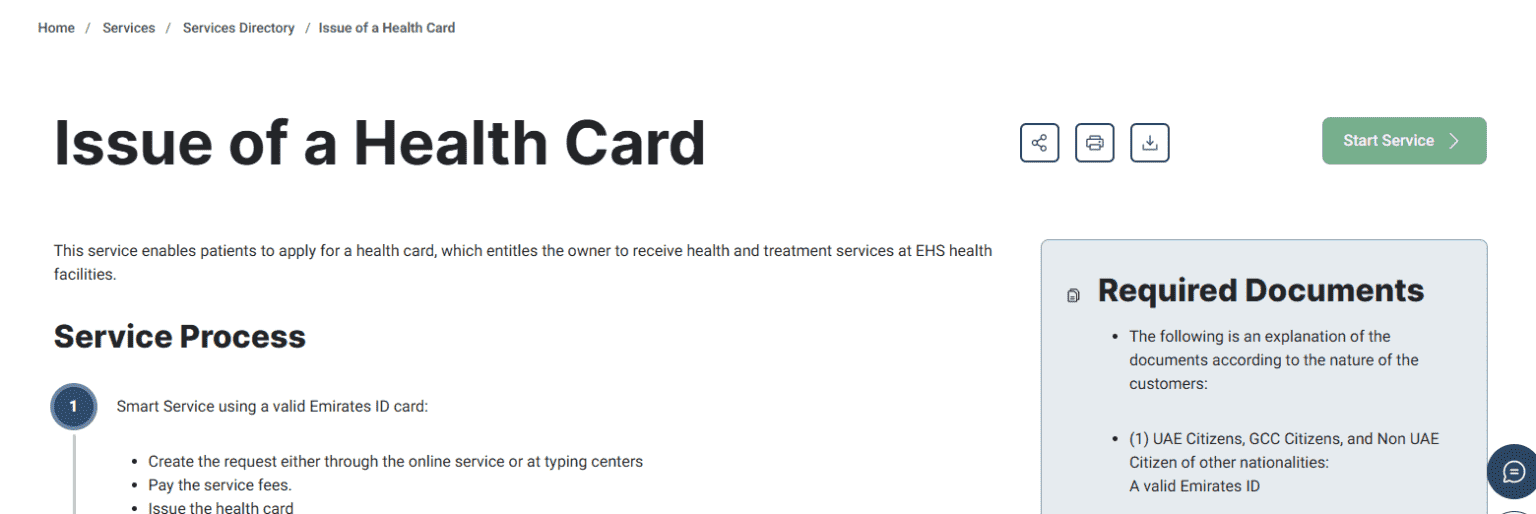Dubai Health Card: How to Apply Online Fast (2026)