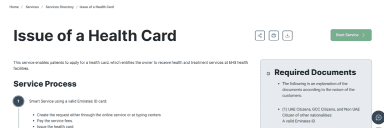 Dubai Health Card: How to Apply Online Fast (2026)