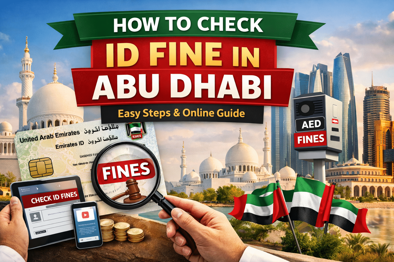Abu Dhabi ID Fines? Avoid Hassle, Check Now!