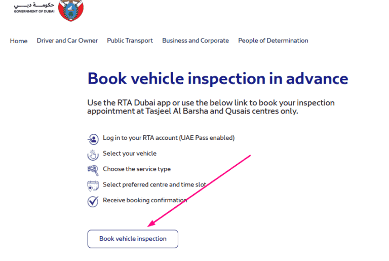 RTA Dubai Vehicle Inspection Guide 2026: What to Know