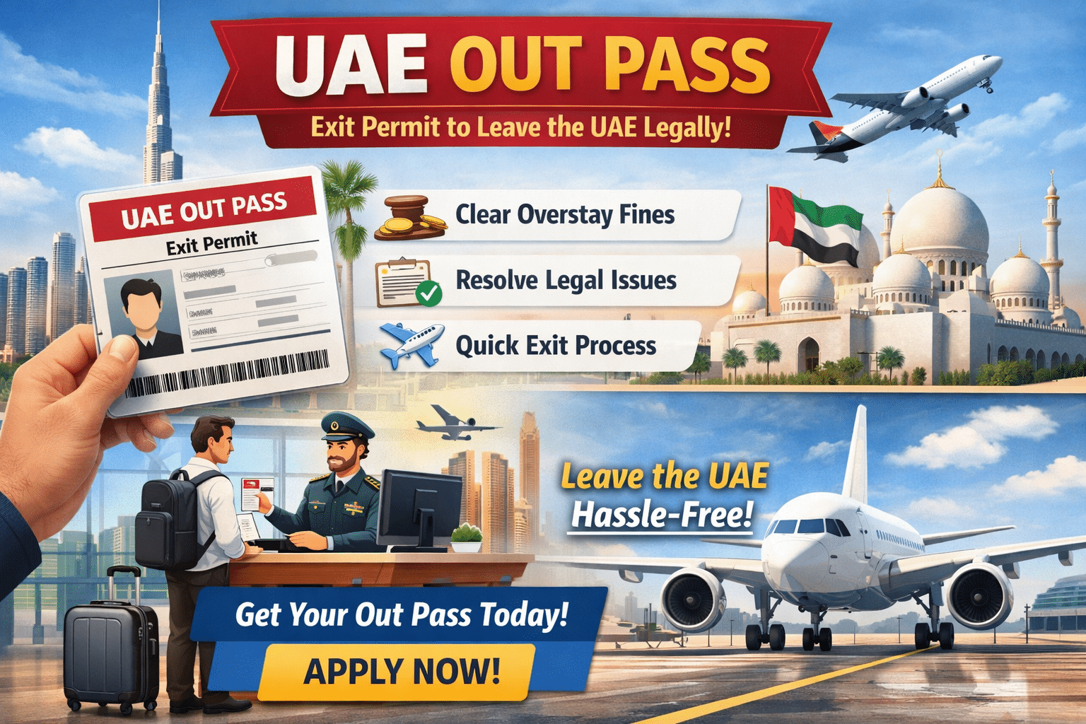 UAE Out Pass: Fast & Easy Application Guide 2026