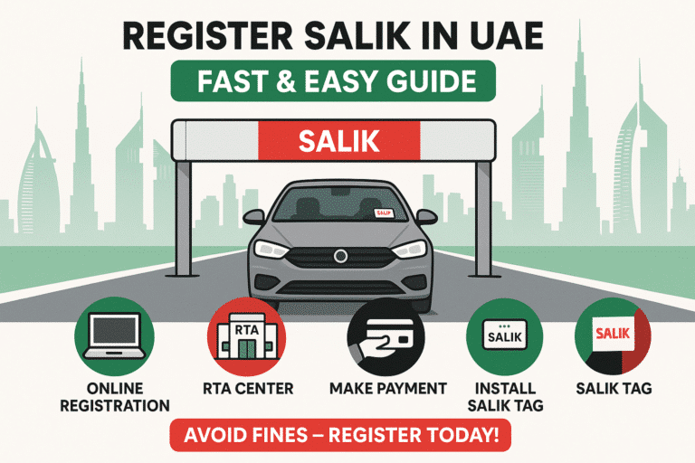 Register Salik in UAE: Fast & Easy Guide