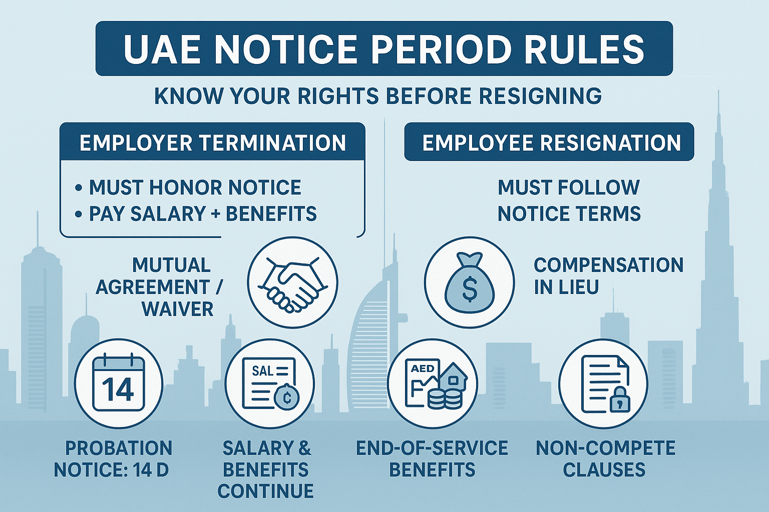 UAE Notice Period Rules 2026: What Employees Must Know – AACentral
