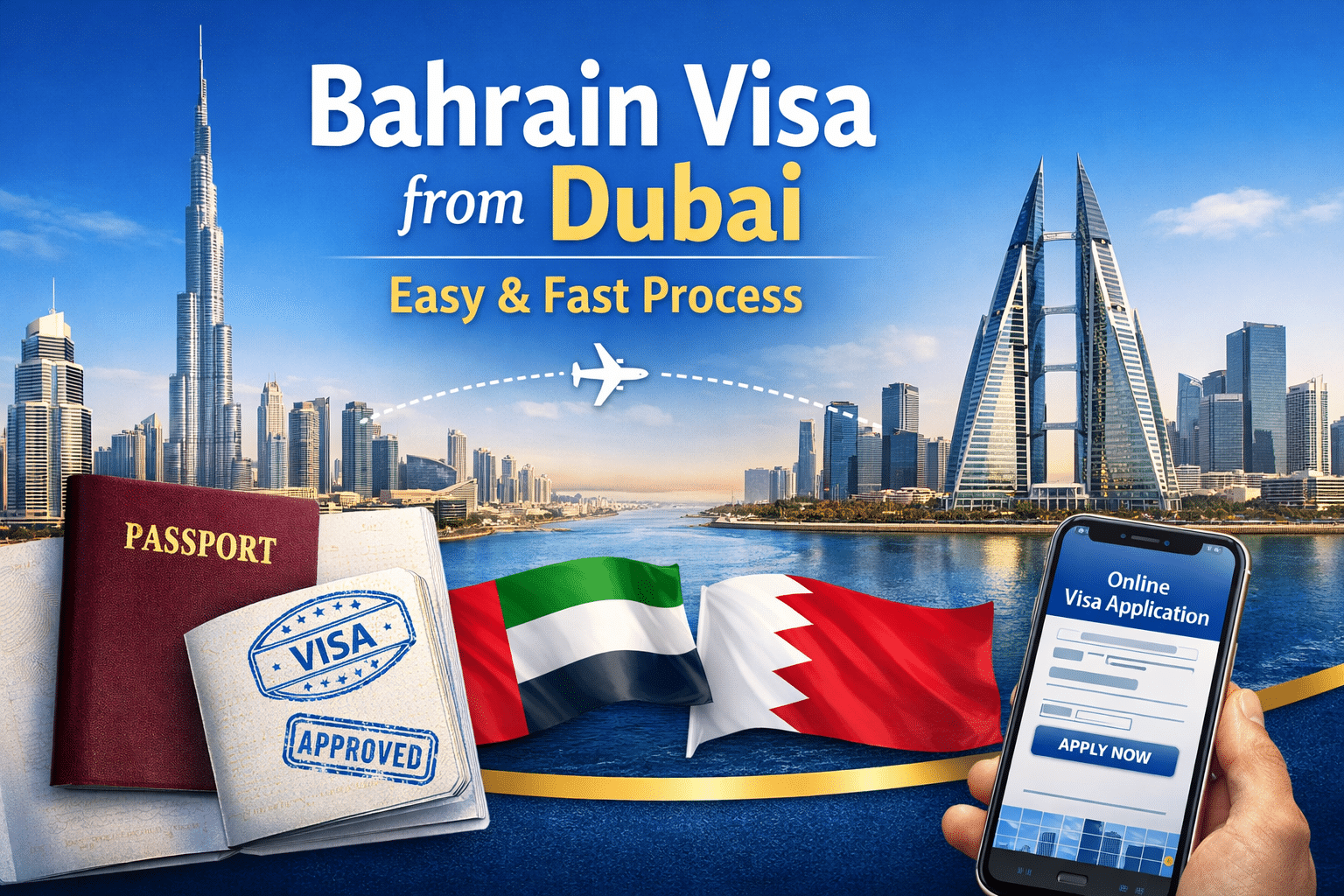 Easy Bahrain Visa from Dubai: Fast & Reliable Application