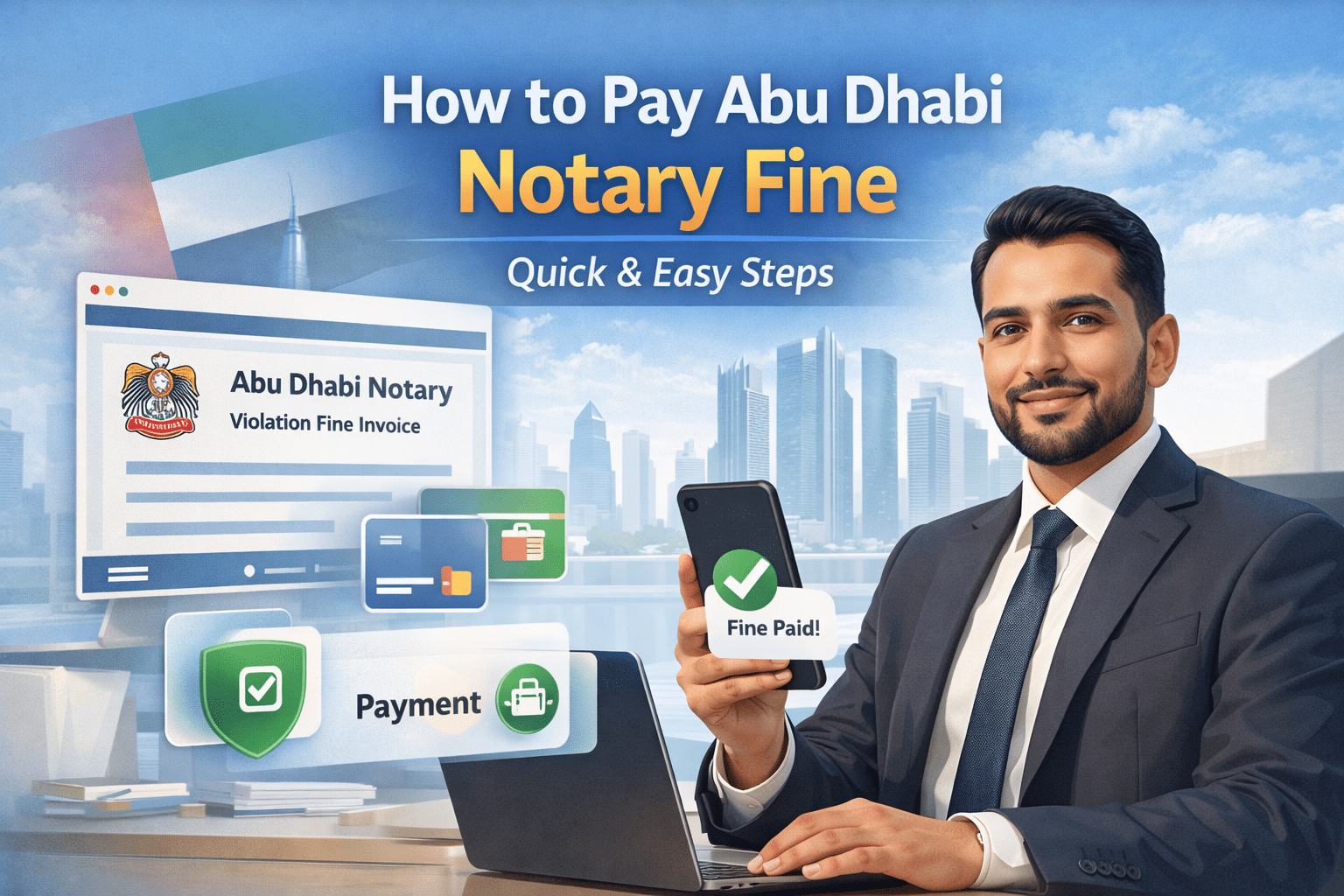 Abu Dhabi Notary Fine Payment: Your Easy Guide
