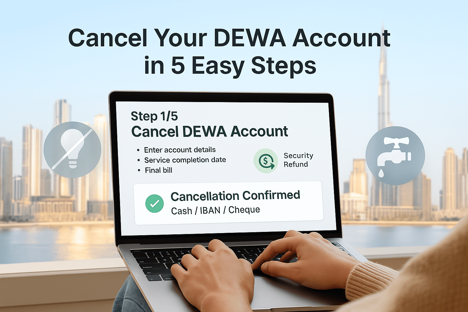Cancel DEWA in 5 Easy Steps (Avoid Move-Out Hassle!)