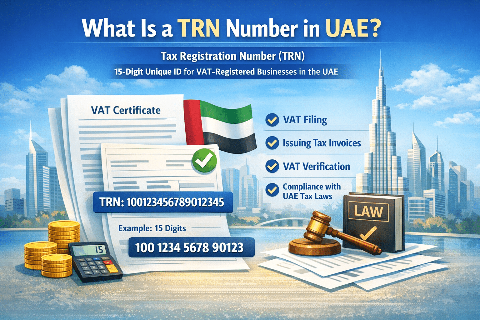 How to Find a Company TRN in UAE (Legal Methods Explained)