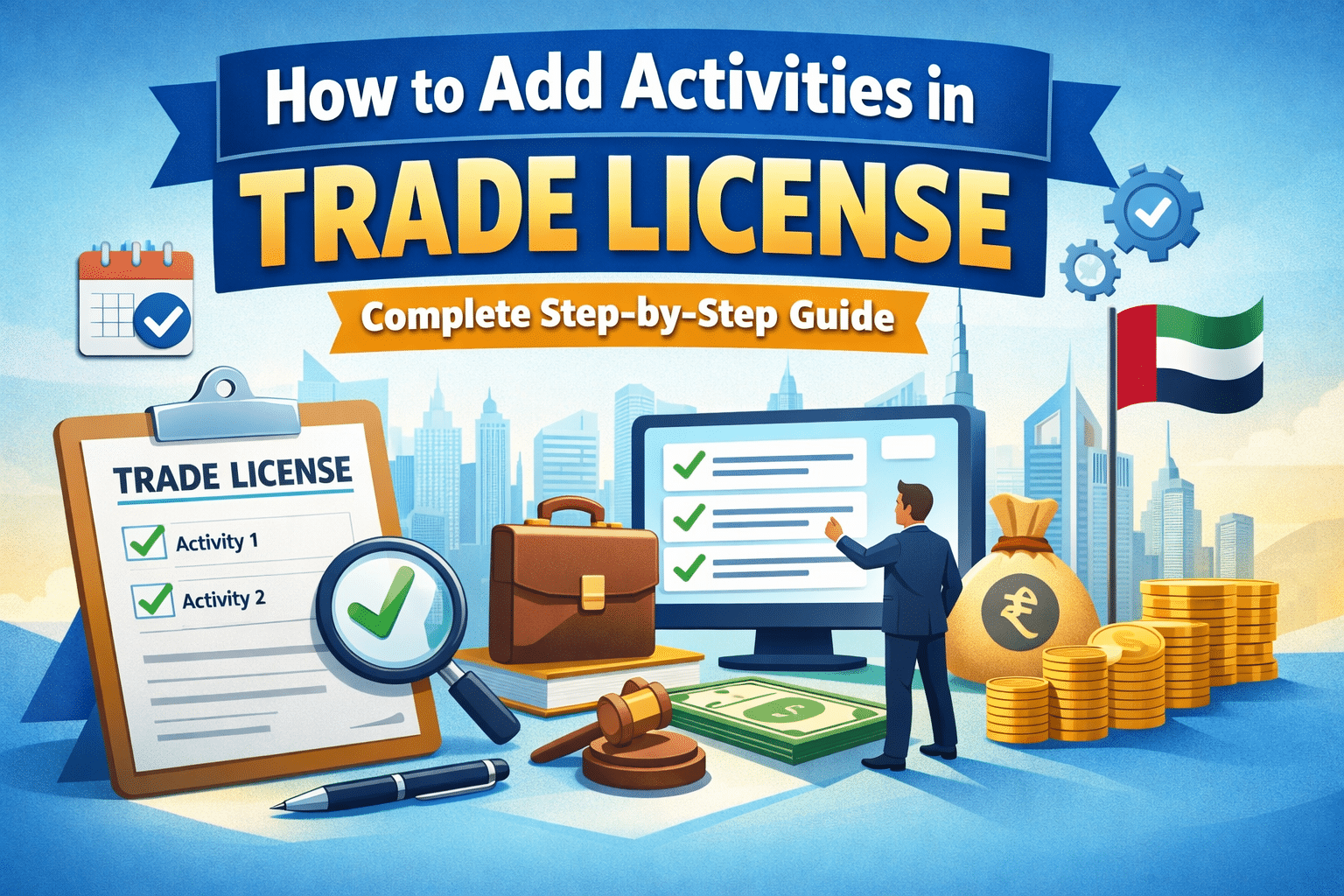 How to Add Activities in Trade License UAE (2026 Guide)