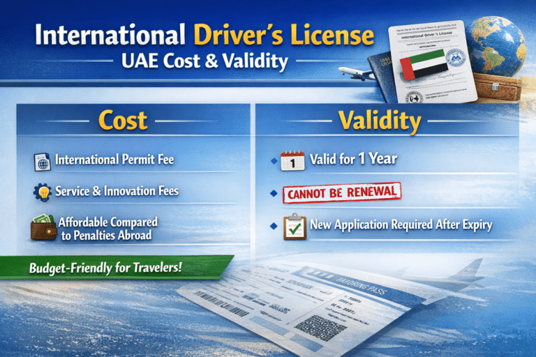 International Driver’s License UAE: RTA Steps & Cost