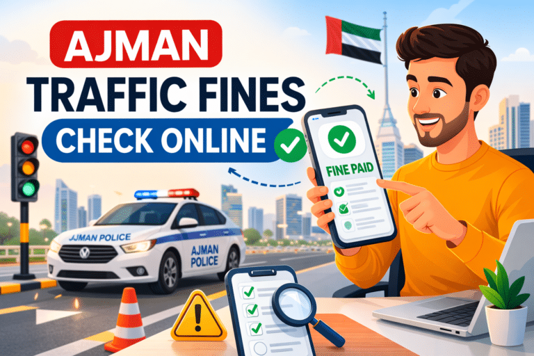 How to Check Ajman Traffic Fines Online in Minutes